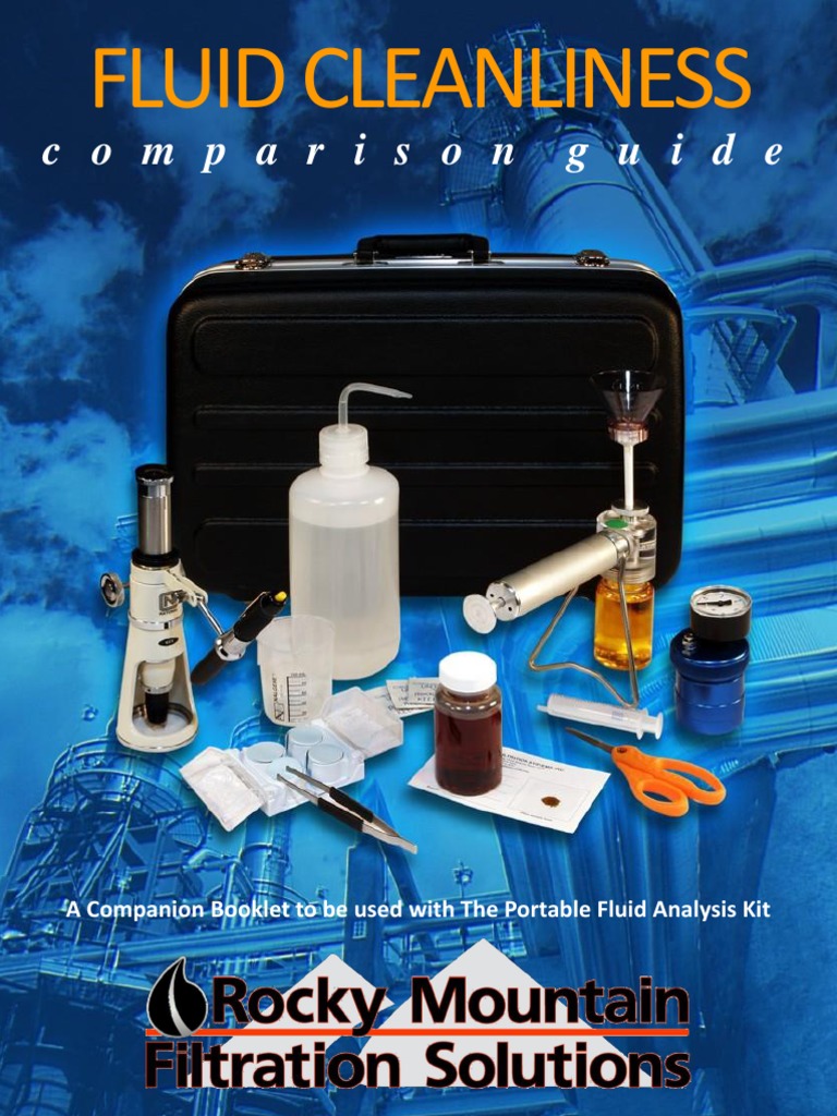 Fluid Cleanliness Comparison Guide | PDF | Viscosity | Filtration
