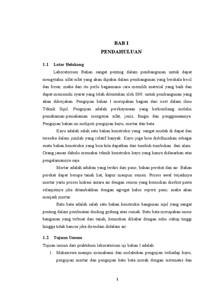 Laporan Lab Uji Bahan 1 Kelompok 2 | PDF