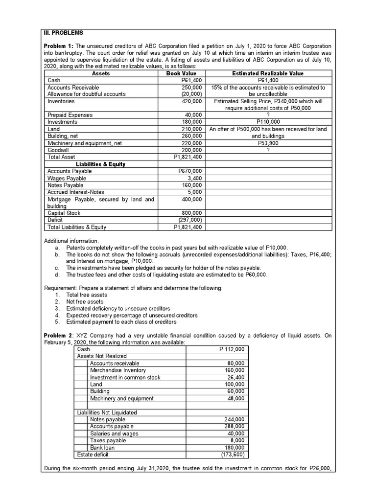 AFAR 2 MODULE CH 5 Pages 13 14,13 15 | PDF | Book Value | Debits And Credits