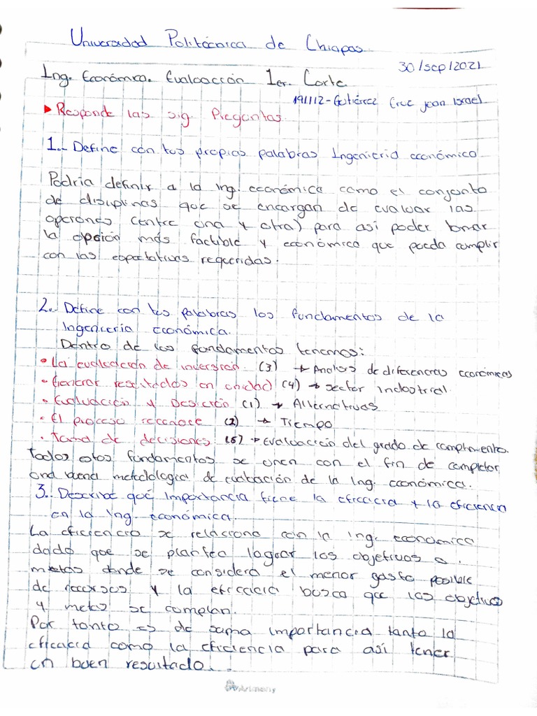 E1 C1 Gutiérrez Cruz Juan Israel 9A | PDF