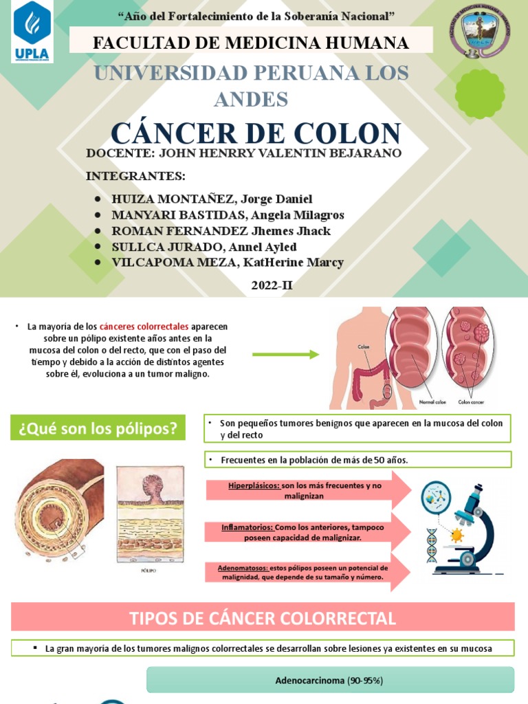 Cancer de Colon | PDF | Cáncer colonrectal | Cáncer