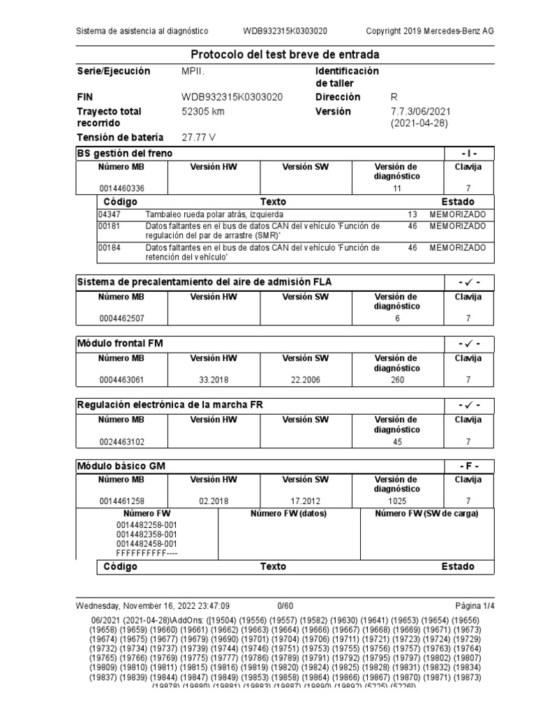 Das Stpi 20221116 2355 LKWMPIIXXX WDB932315K0303020 c285.c | PDF | Industrias de servicio ...