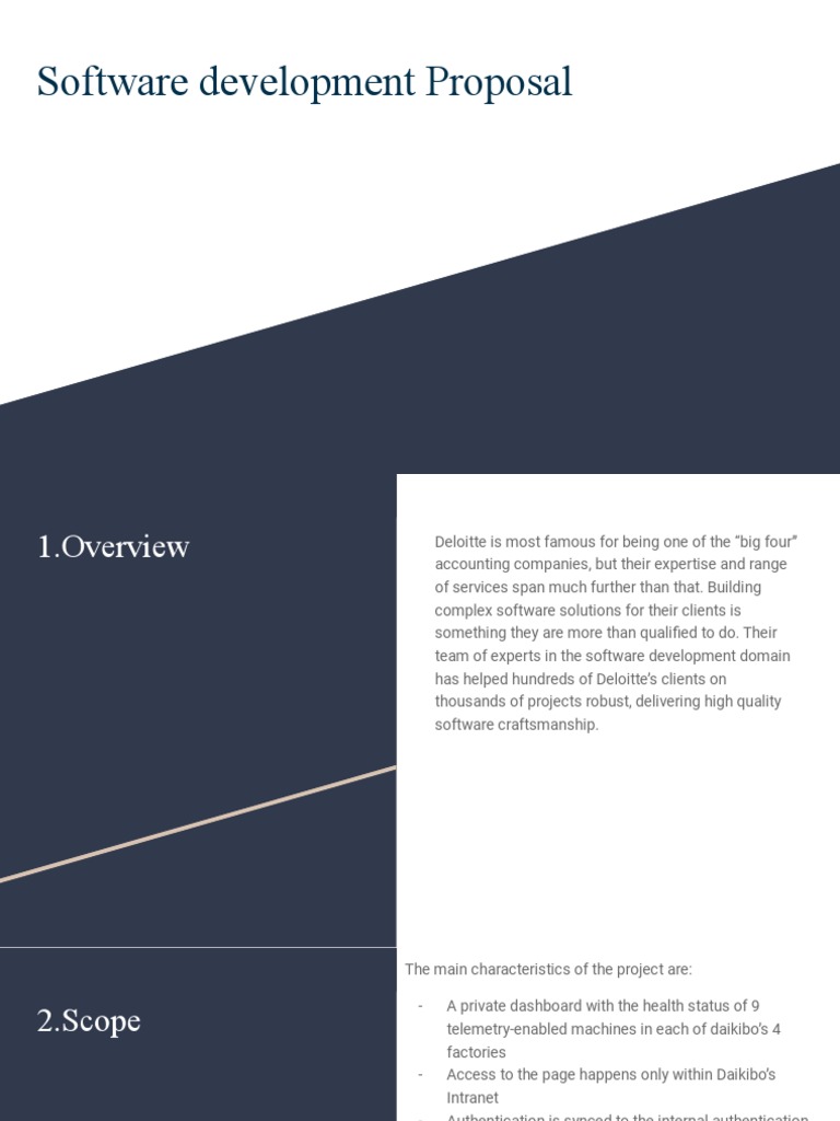 Software Development Proposal | PDF