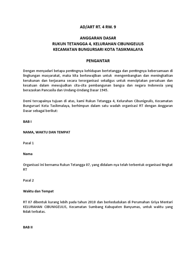 Ad Art RT 4 | PDF | Ilmu Sosial