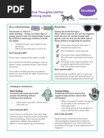 Therapeutic Intervention Cheat Sheet | PDF | Dialectical Behavior ...