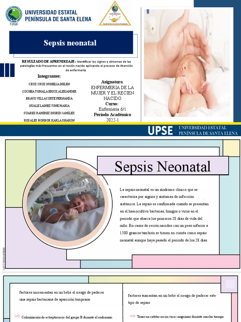 Sepsis Neonatal | PDF | Septicemia | Infantes