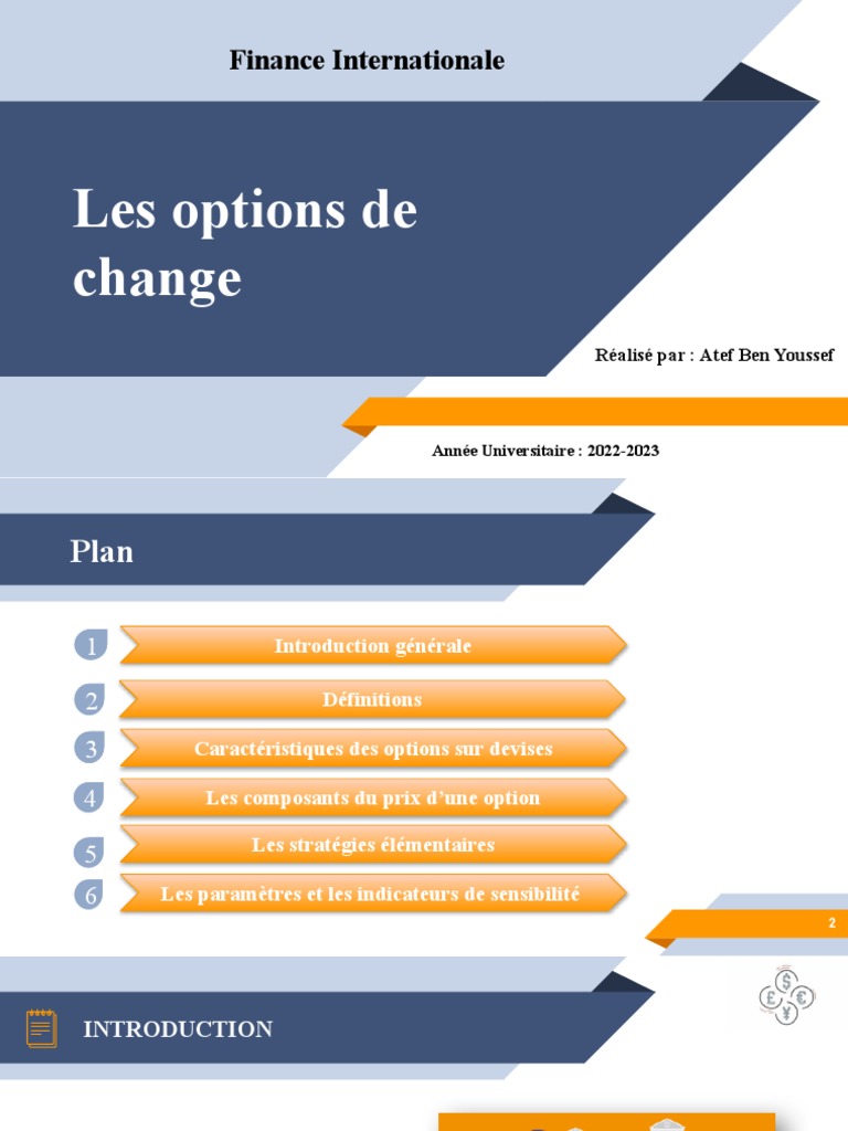 Options de Change : Guide Complet | PDF | Option (Finance) | Put