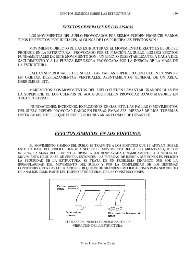 E Efectos Sismicos en Los Edificios | PDF | Temblores | Rigidez