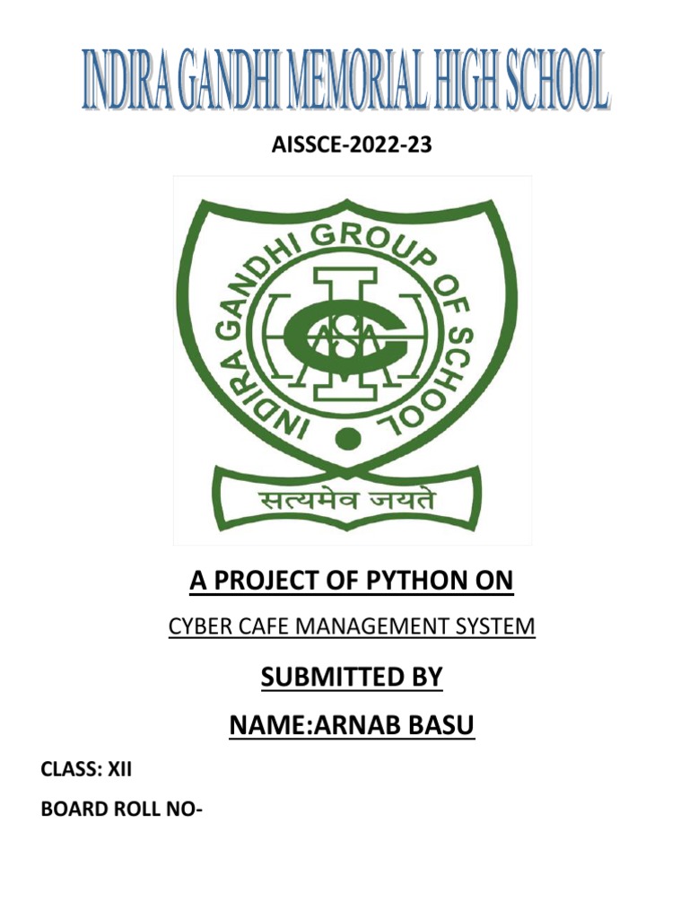 Project Front Page | PDF | Databases | Computing