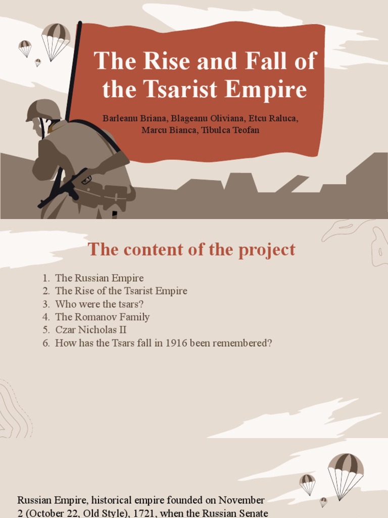The Rise and Fall of The Tsarist Empire | PDF