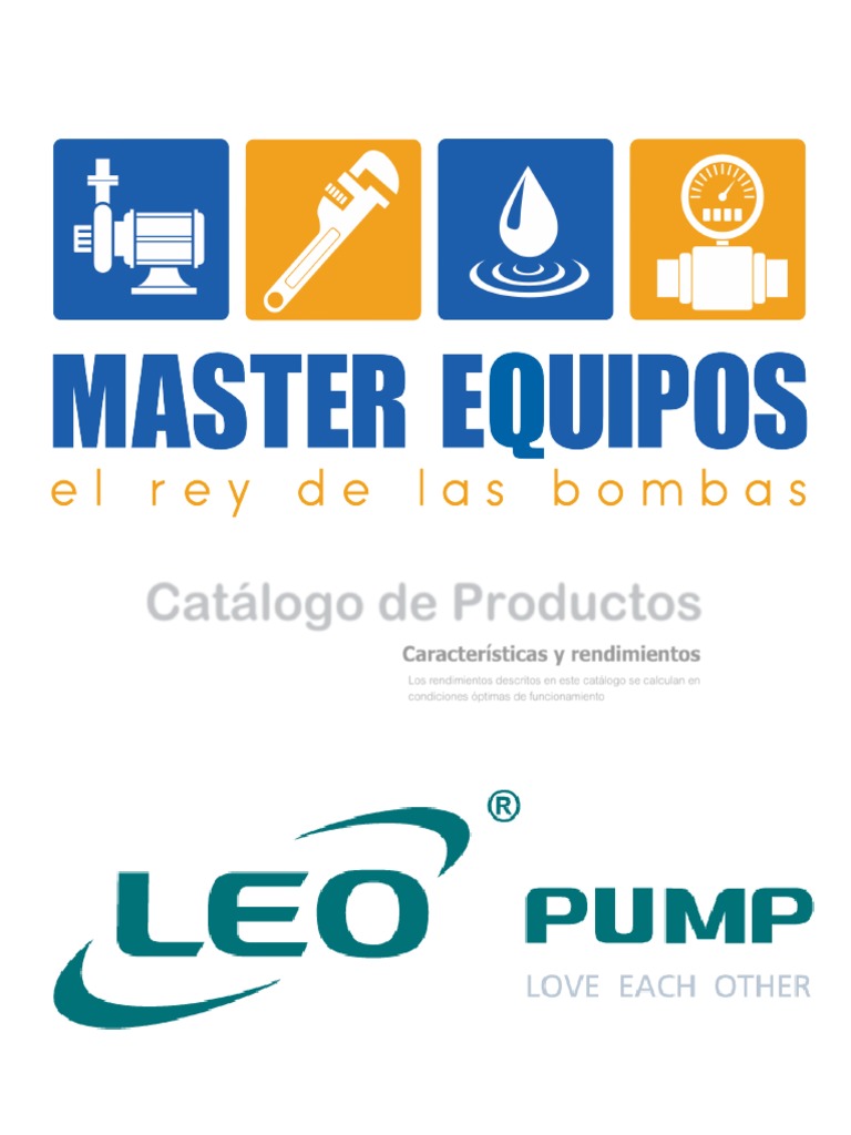 Catalogo Bomba Sumergible Leo | PDF