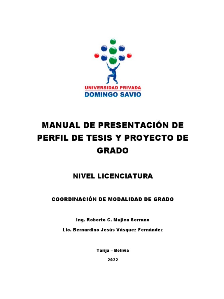 Guía para Presentación de Tesis | PDF | Citación | Autor