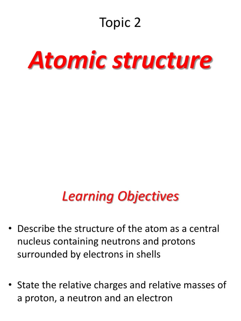 Understanding Atomic Structure and Isotopes | PDF | Atoms | Proton