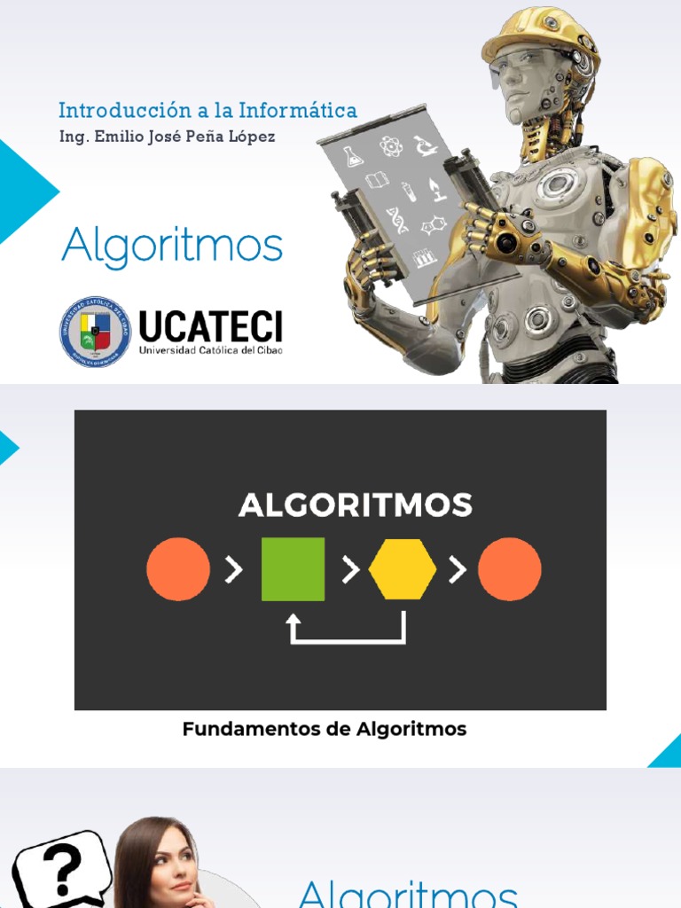 Clase 09 Algoritmos | Descargar gratis PDF | Algoritmos | Programa de computadora