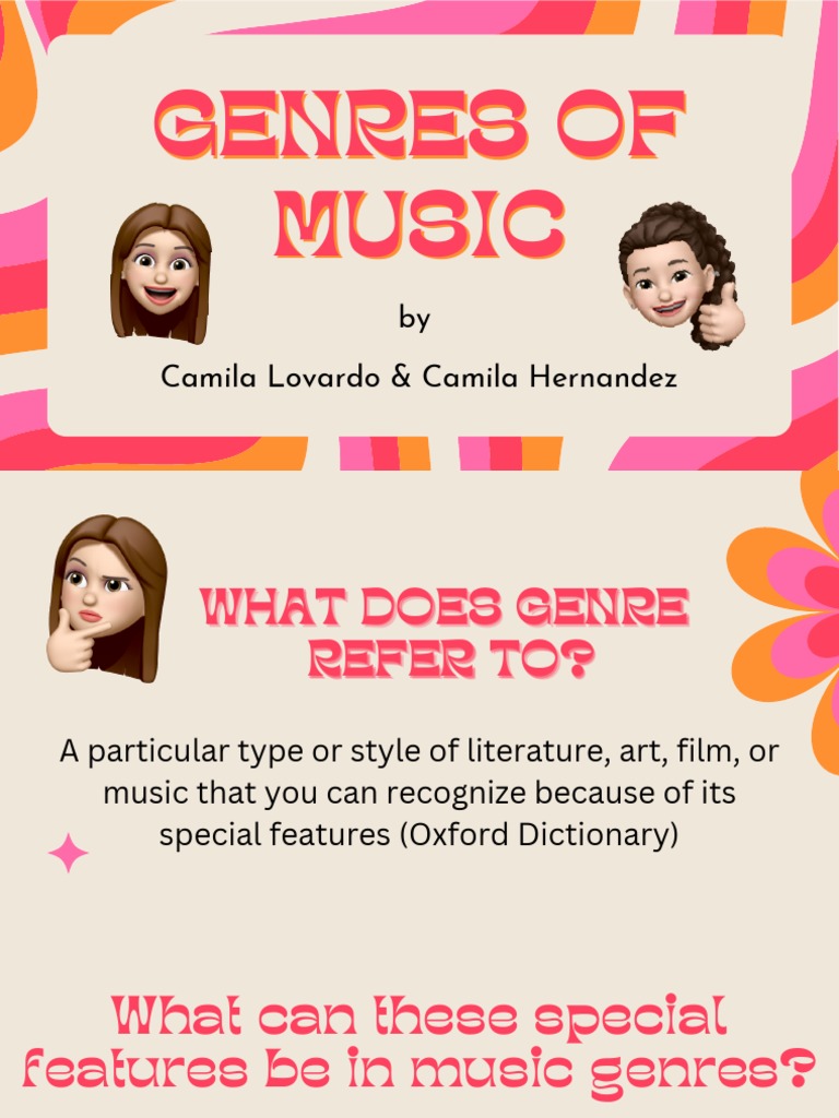 Music Genres Presentation 1 | PDF | Hip Hop Music | Dance Music