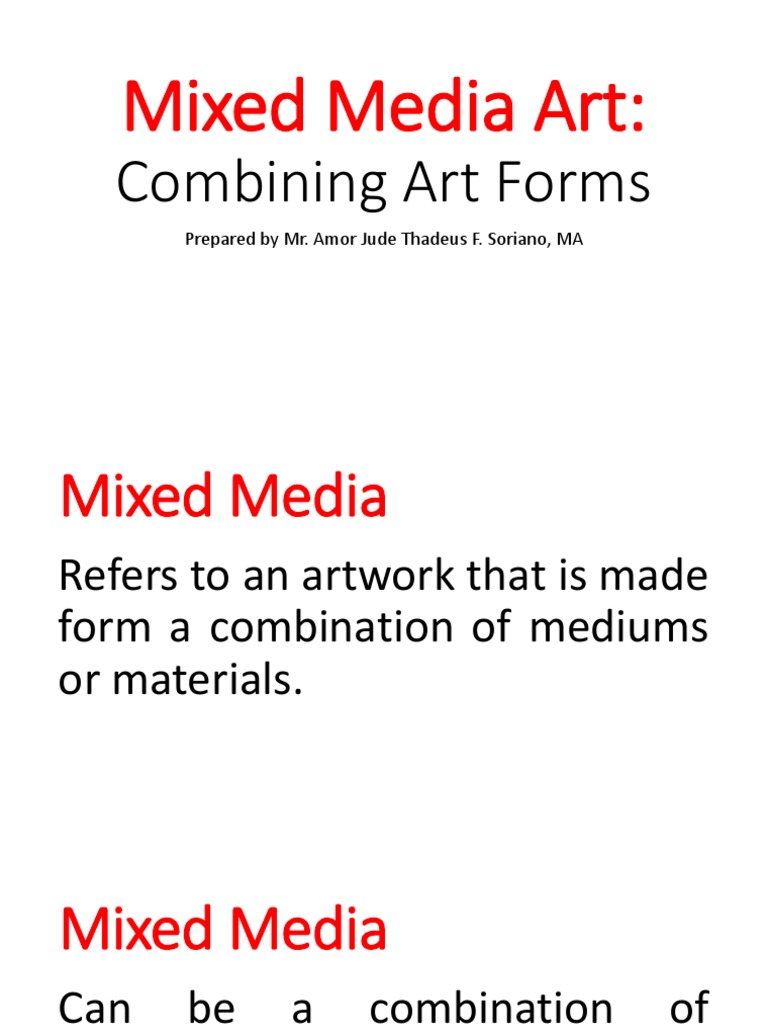 Mixed Media Art | PDF