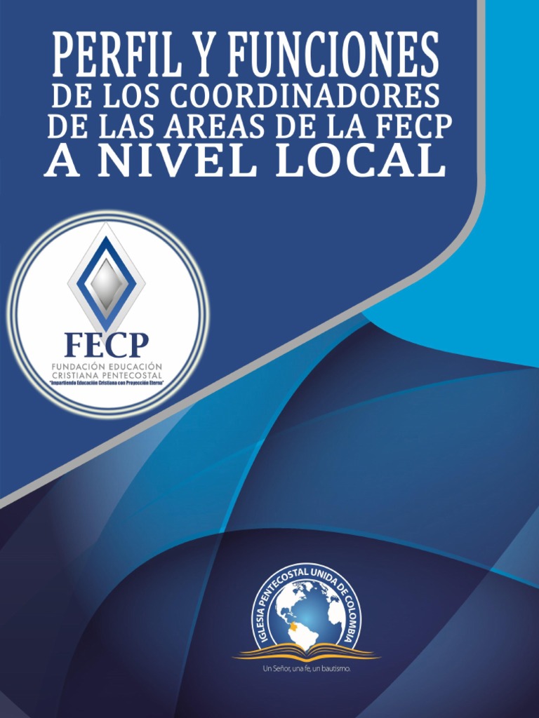Manual de Funciones de Los Cordinadores de Las Areas de La Fecp - A Nivel Local | PDF