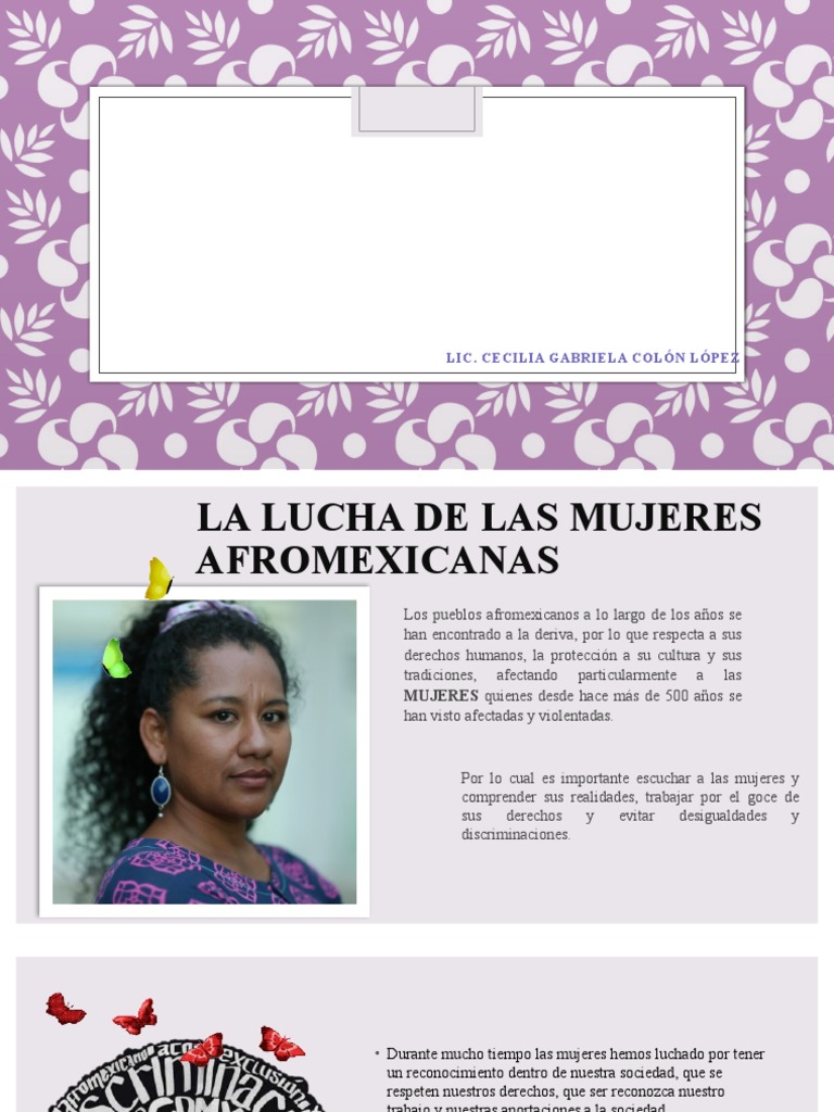 El Papel de La Mujer Afromexicana Ante Los | PDF