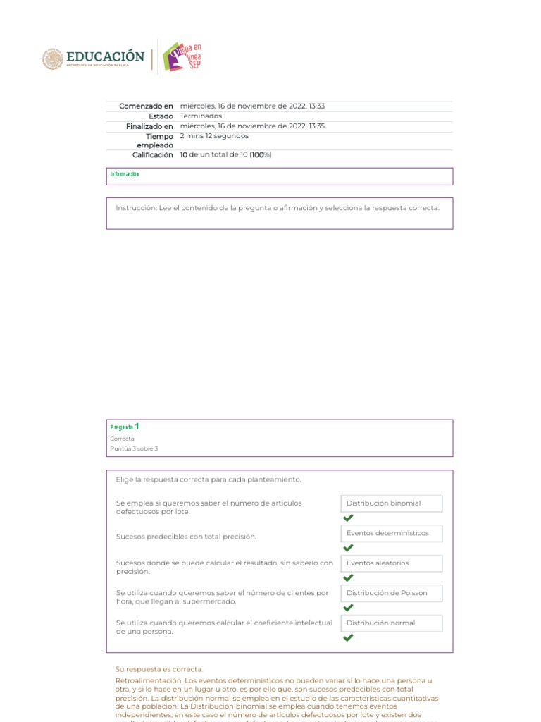 AF2. Ocurrencia de Fenómenos Naturales y Procesos Sociales. - Revisión Del Intento | PDF