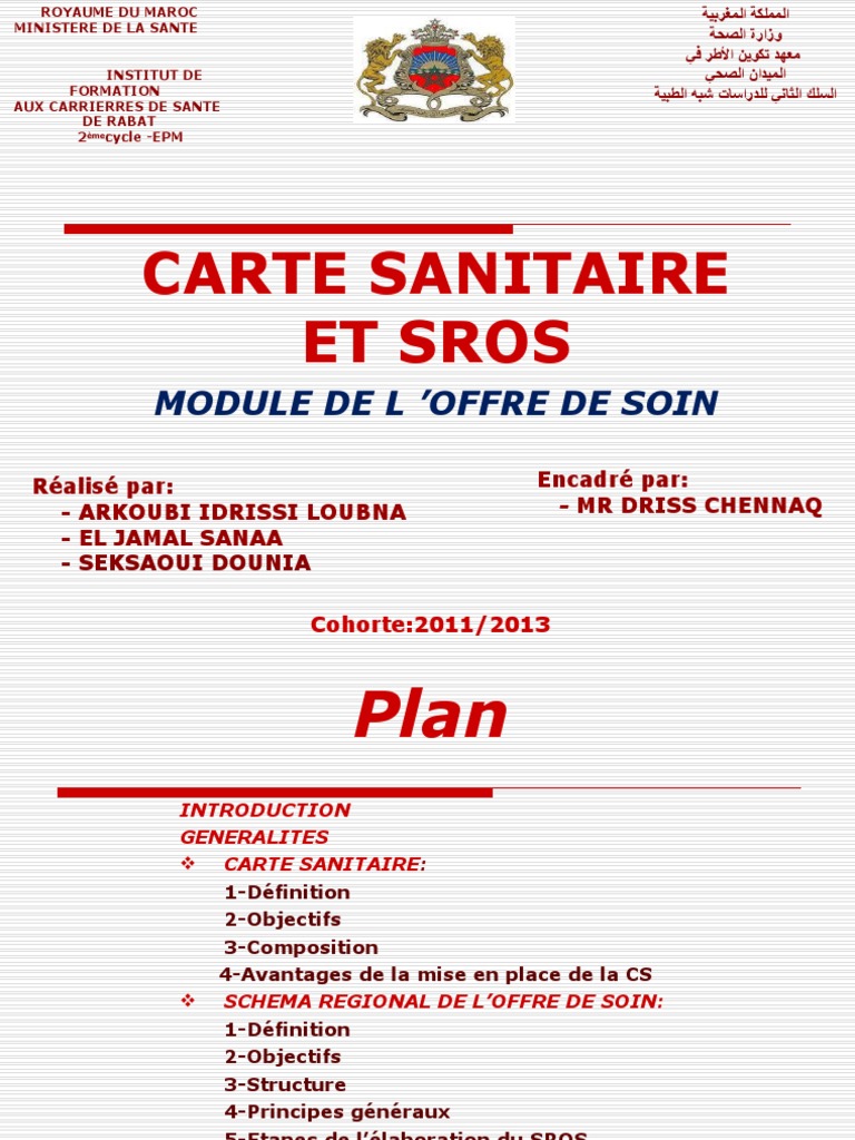 8o7bg-Carte Sanitaire Et Sros New1 | PDF | Planification