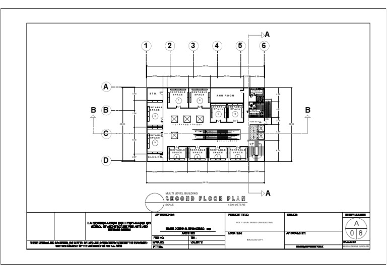 Second Floor Plan: Ahu Room Sto | PDF