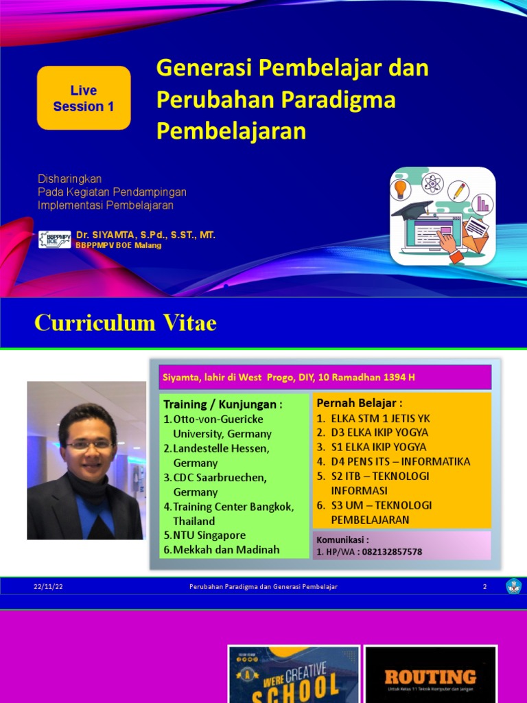 Generasi Pembelajar dan Paradigma Baru | PDF | Seni | Komputer