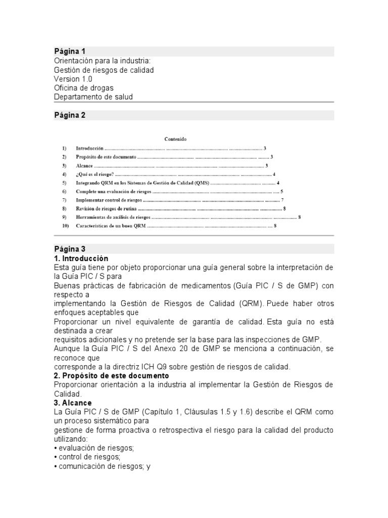 SGR | PDF | Calidad (comercial) | Riesgo