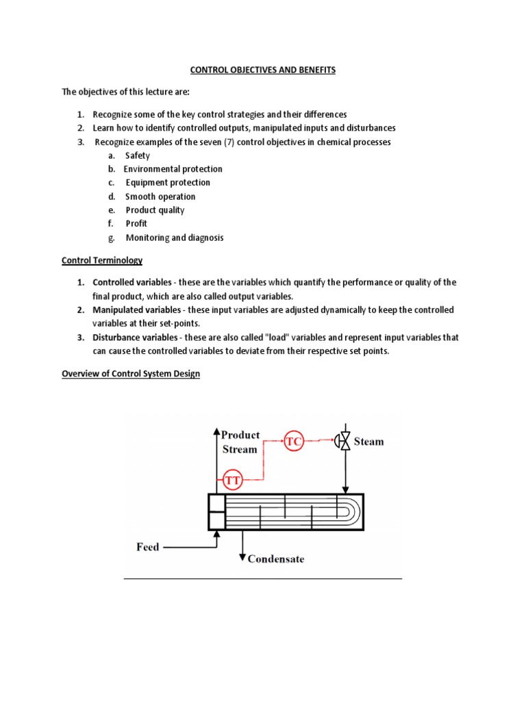 Control Objectives and Benefits | PDF | Control Theory | Computer ...