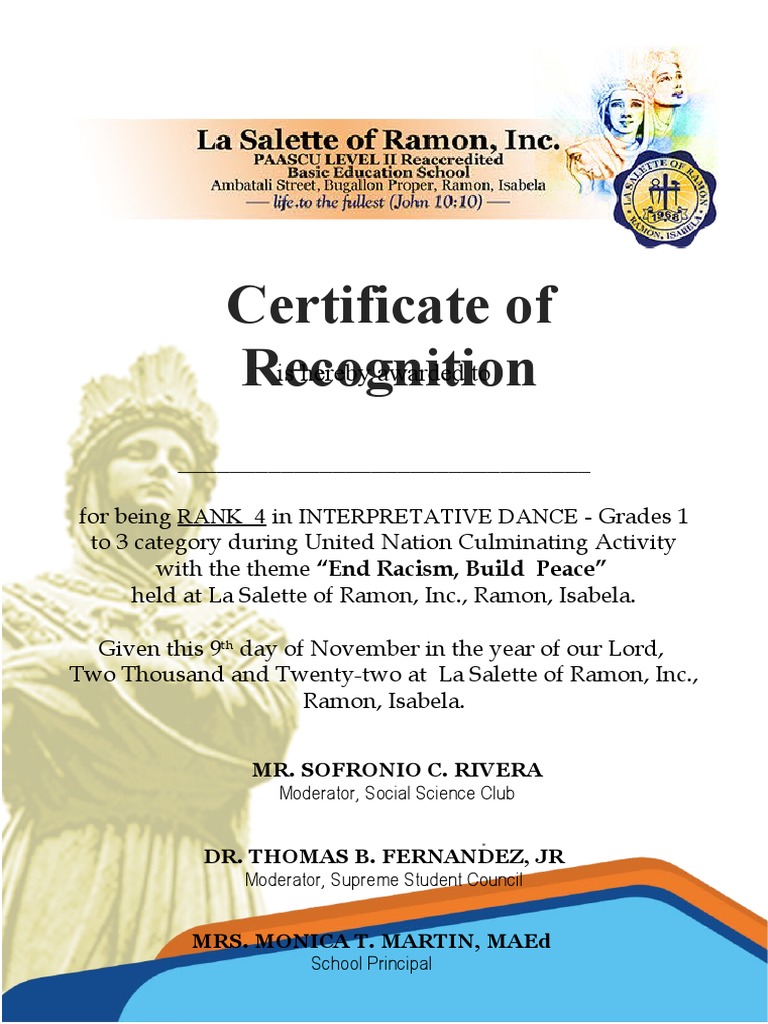 Certificates Un | PDF