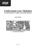 The Triad of Pentagrams in The Basque Language | PDF | Alphabet | Latin