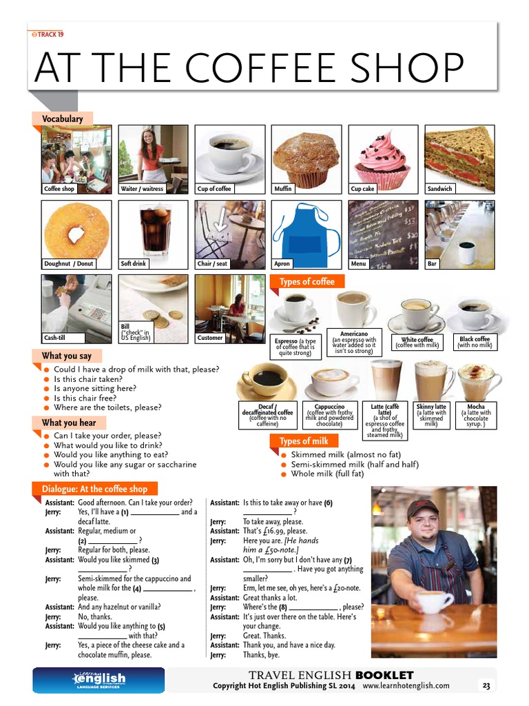 At The Coffee Shop | Download Free PDF | Coffee | Coffeehouse