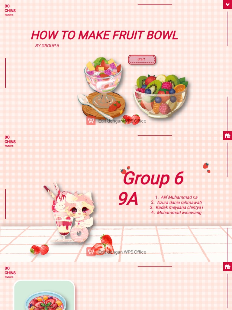 Fruit Bowl Recipe for Beginners | PDF