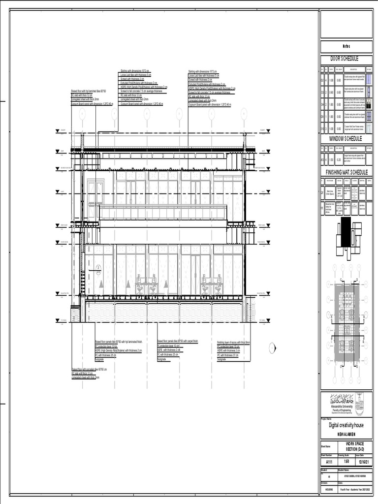 Section D-D | PDF | Materials | Building