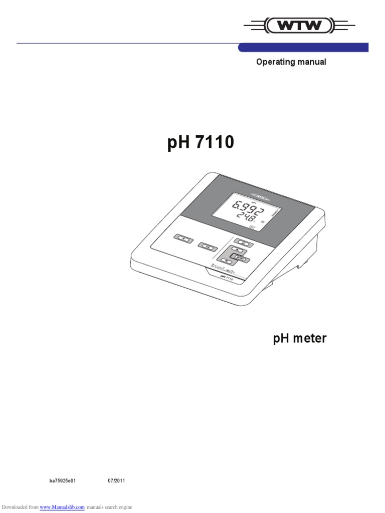 PH 7110 | PDF