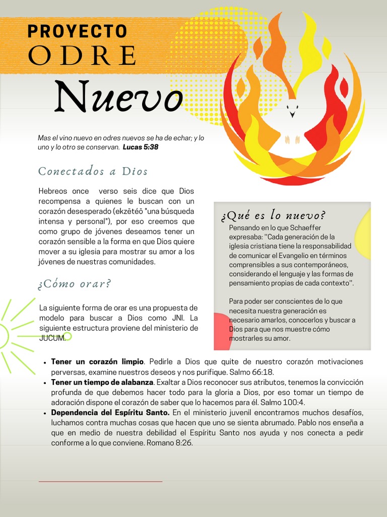 Programa de Oración 40 Días JNI | PDF | Oración | espíritu Santo