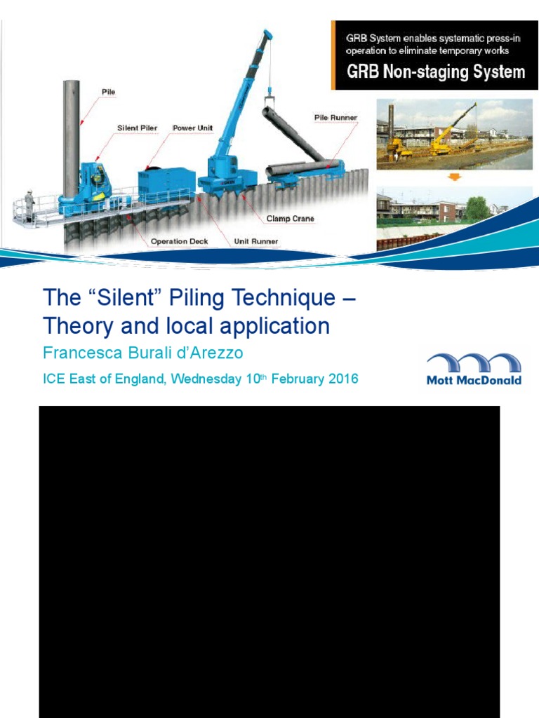 Burali (2016) IThe “Silent” Piling Technique | PDF | Deep Foundation | Geotechnical Engineering