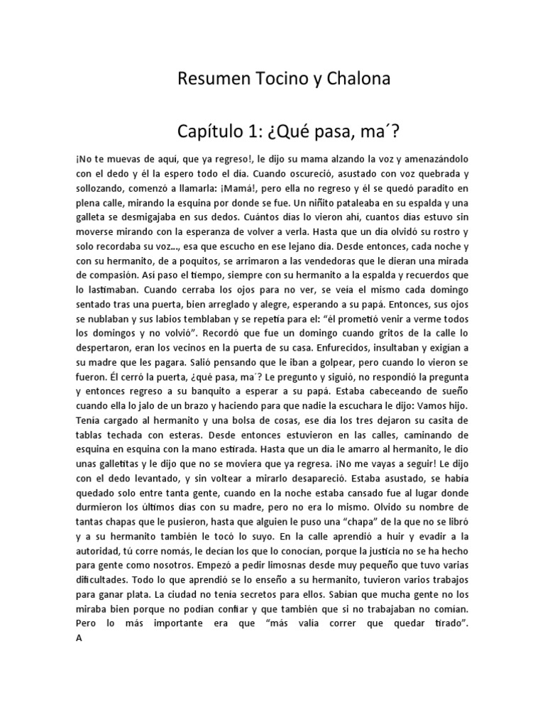 Resumen Tocino y Chalona | PDF | Arte
