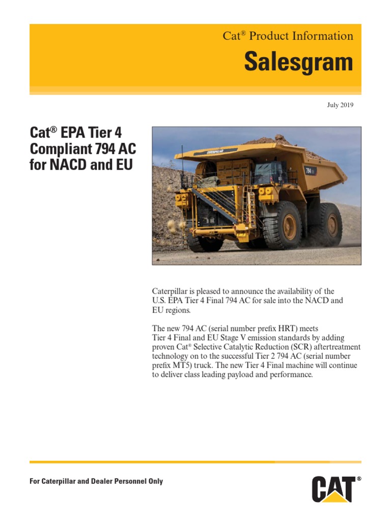 Salesgram - 794AC Tier 4 Final | PDF | Mechanical Engineering | Chemistry