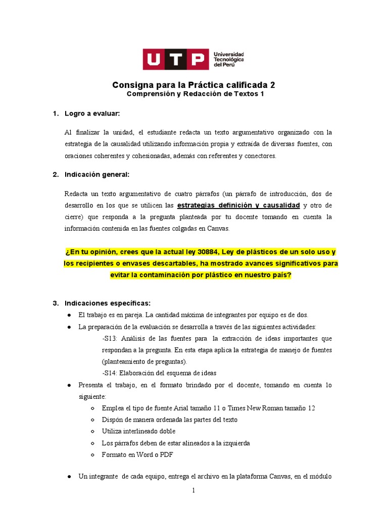 GC N01I PC2Consigna 22C2A | PDF | Plagio | El plastico GC N01I PC2Consigna 22C2A | PDF | Plagio | El plastico