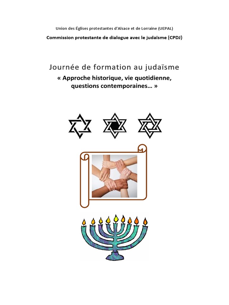 Dossier Formation Au Judaïsme 2020 | PDF