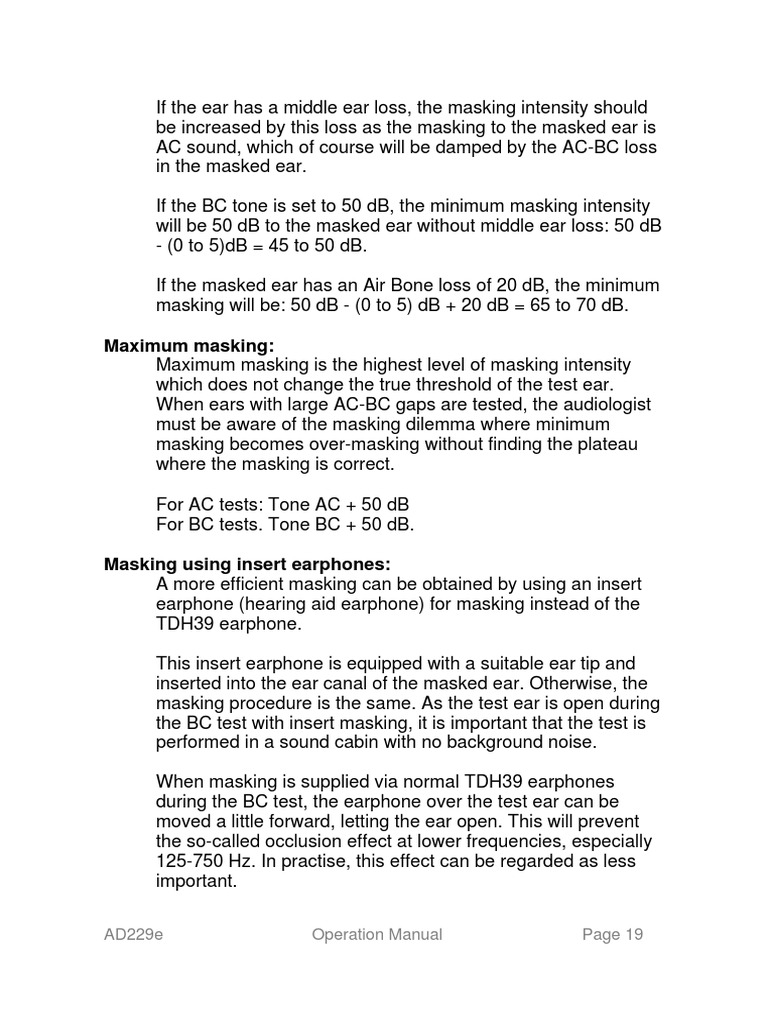 AD229e Operation Manual P5 | PDF | Headphones | Ear