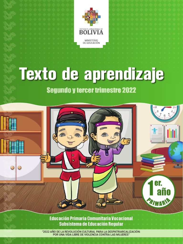 1ro de Primaria Imprimir | PDF | Bolivia | Lengua española