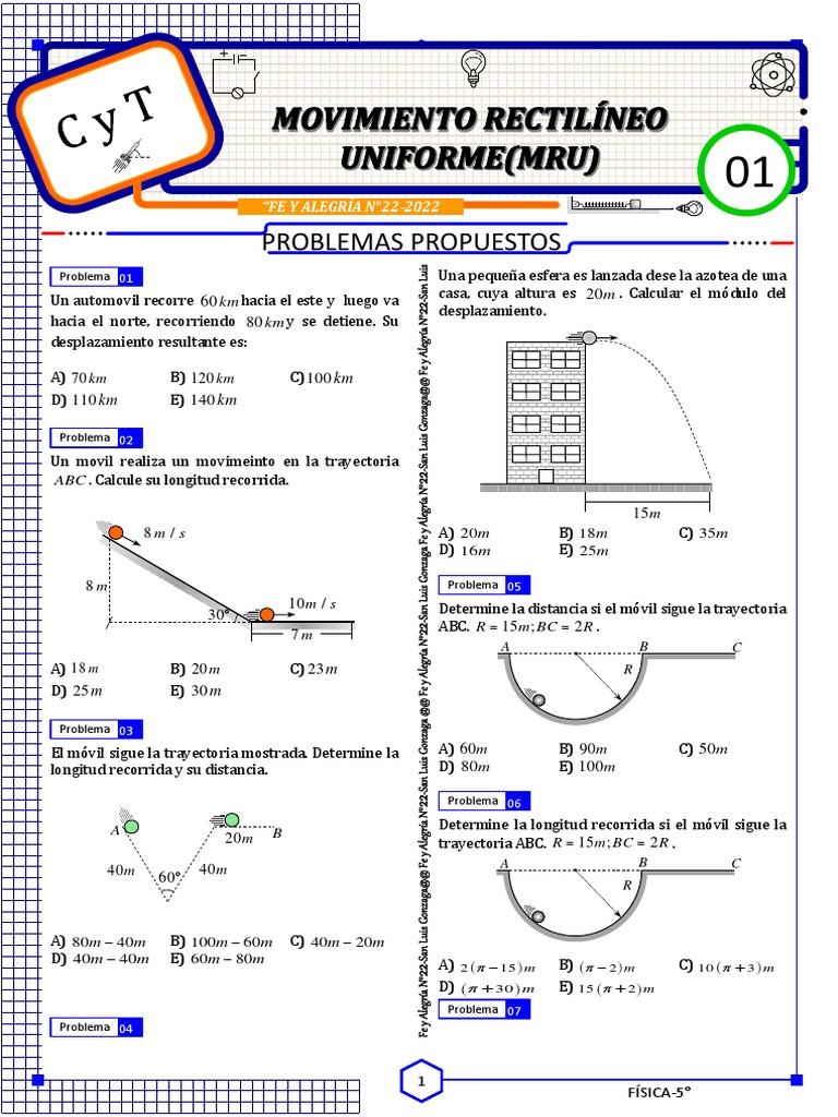 Cinematica-Mru Ok | PDF