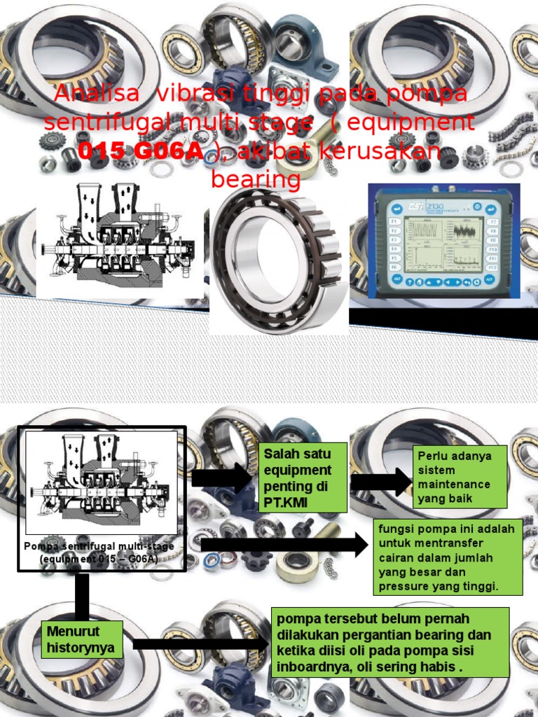 Analisa Vibrasi Tinggi Pompa 015-G06A | PDF