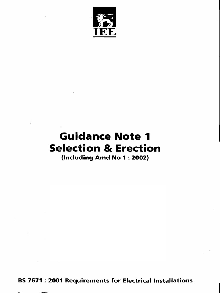 GN1 Selection & Erection | PDF