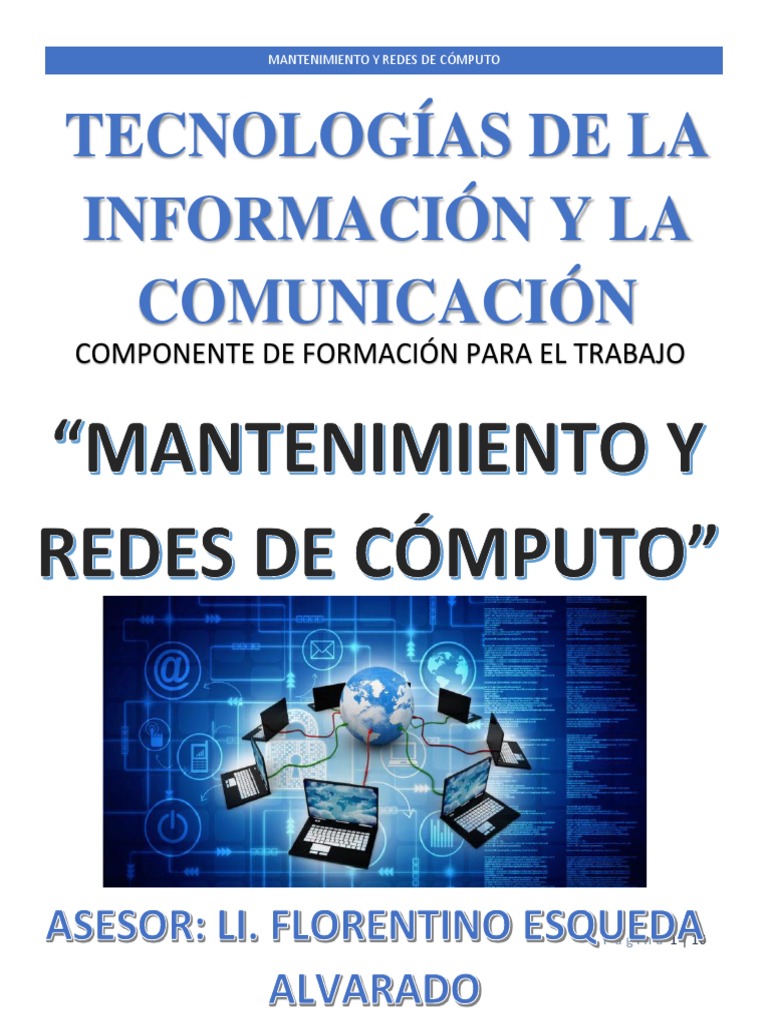 Mantenimiento y Redes de Cómputo | PDF | Hardware de la computadora ...