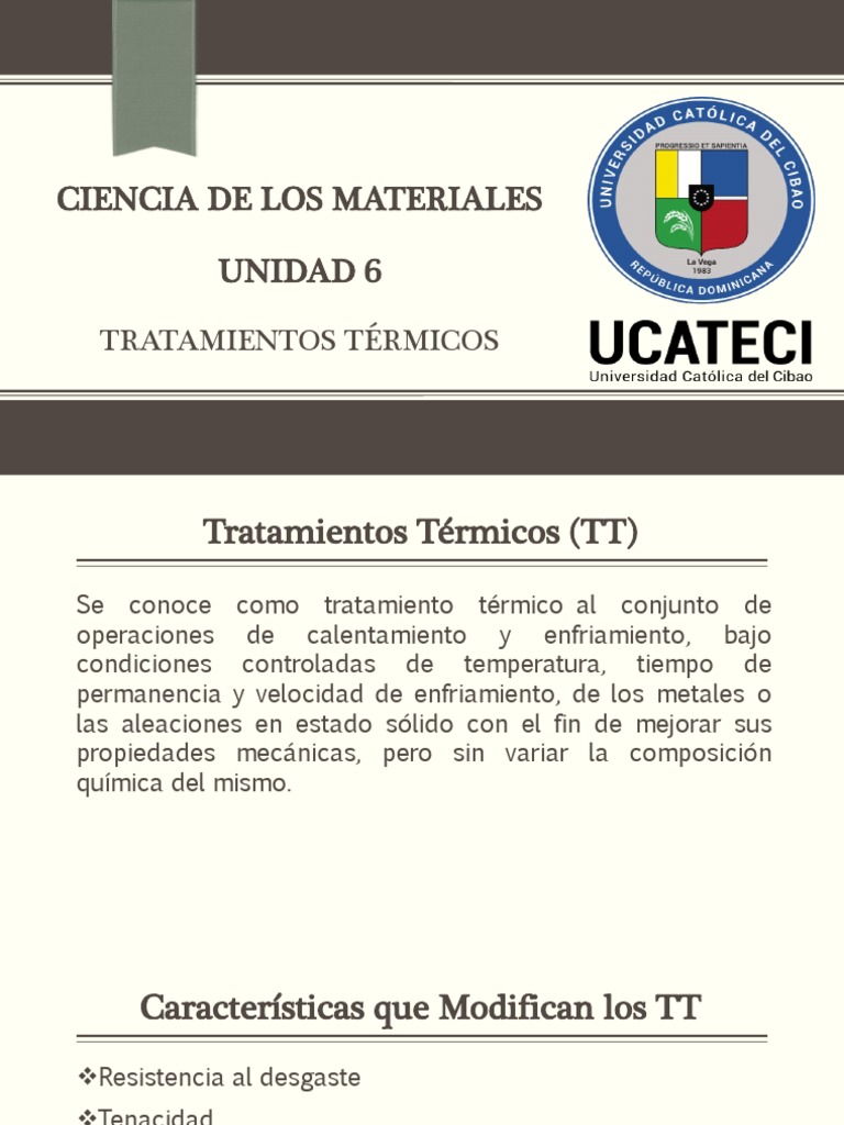 Tratamientos Térmicos | PDF | Tratamiento a base de calor | Acero