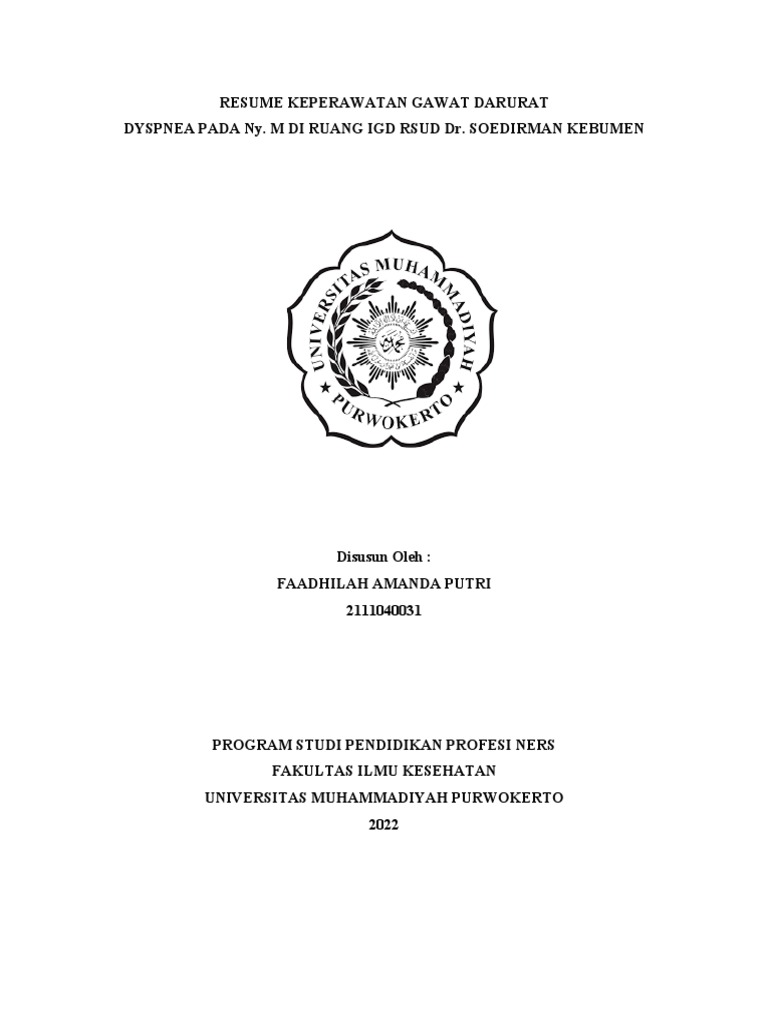 Resume 12 Dyspnea | PDF