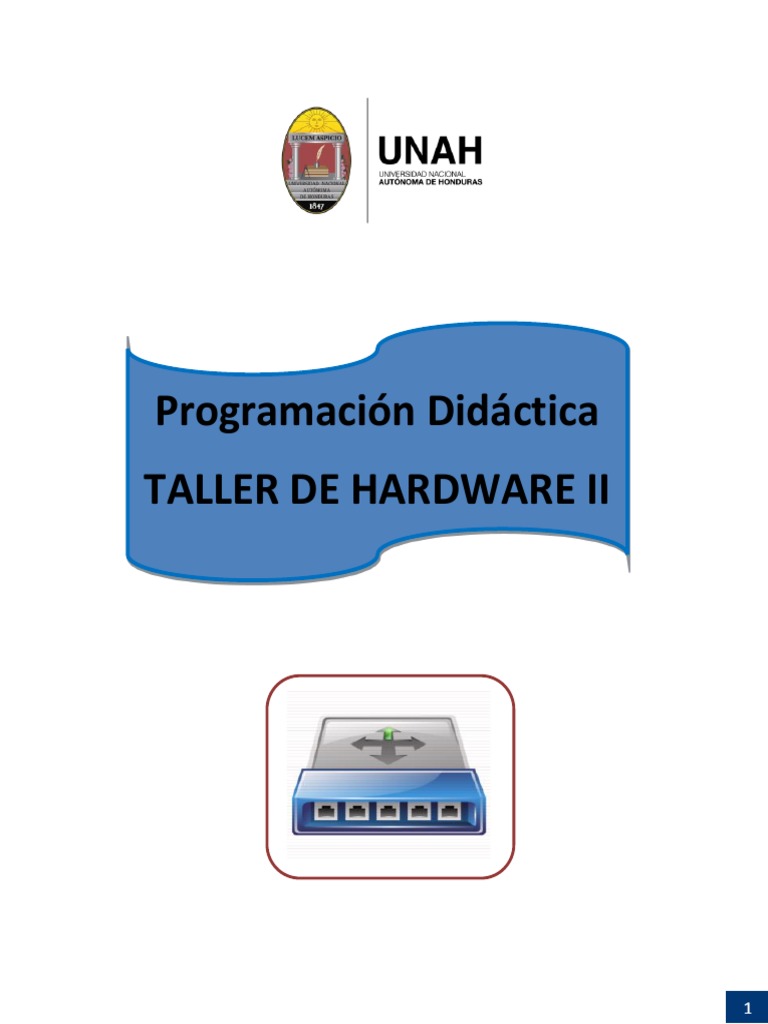 Programación Didáctica-II-PAC-2021-Taller de Hardware II | PDF | Evaluación | Foro de Internet