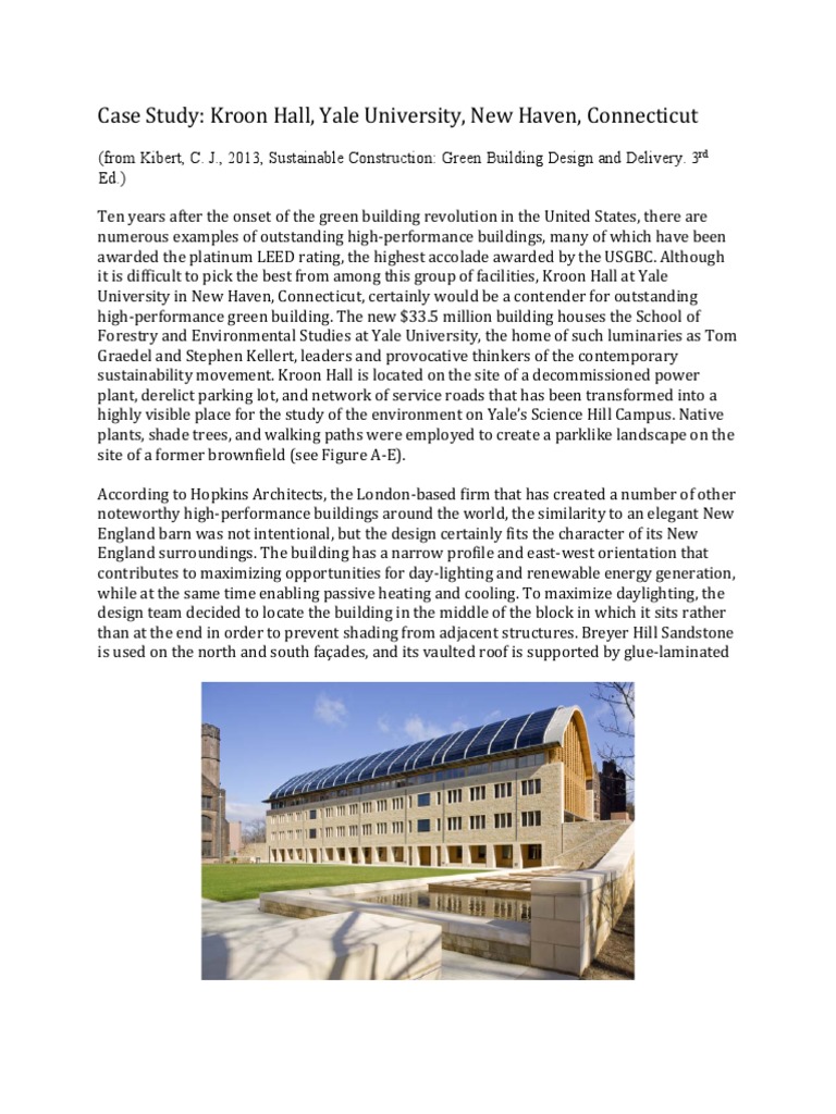 Case Study. #1 University of Yale | PDF